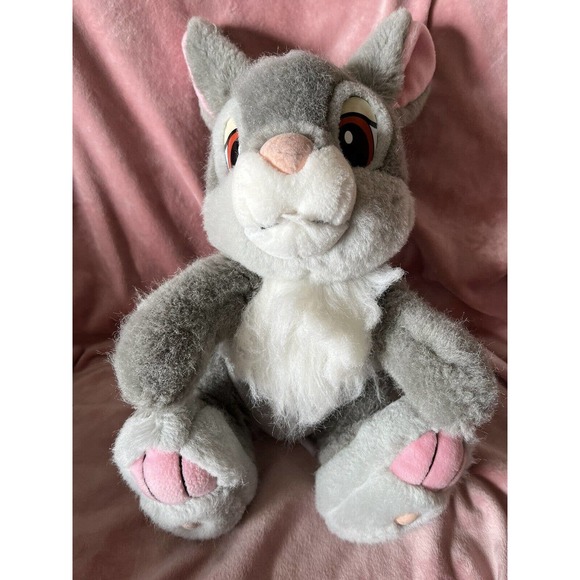 Disney | Toys | Disney Bambi Thumper 2 Big Feet Rabbit Bunny Plush ...